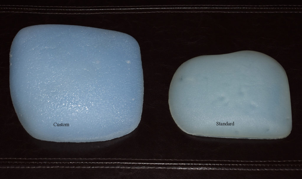 The Dimensions of Extra Large (XL) Custom Pectoral Implants - Explore ...