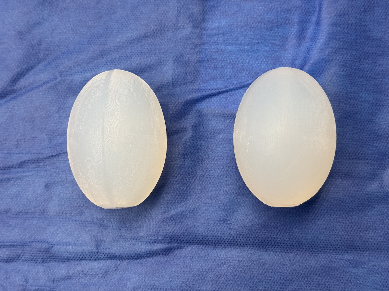 7.0cm custom testicle imlpants intraop Dr Barry Eppley - Explore ...