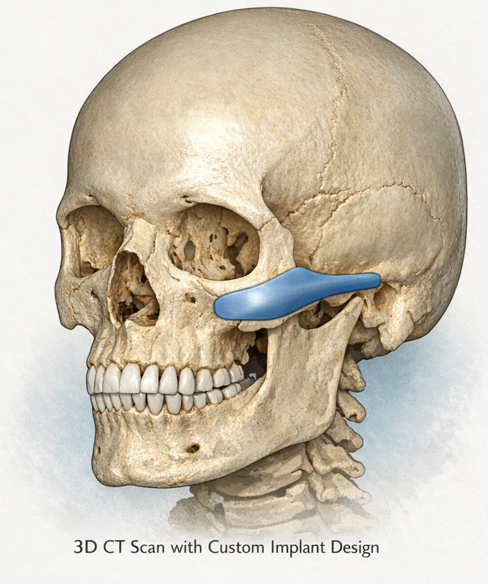 Isolated Zygomatic Arch Implants: Anatomical Considerations, Aesthetic ...