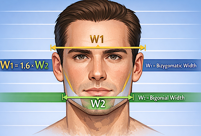 Golden Ratio Guidelines for Jawline Implant Design - Explore Plastic ...